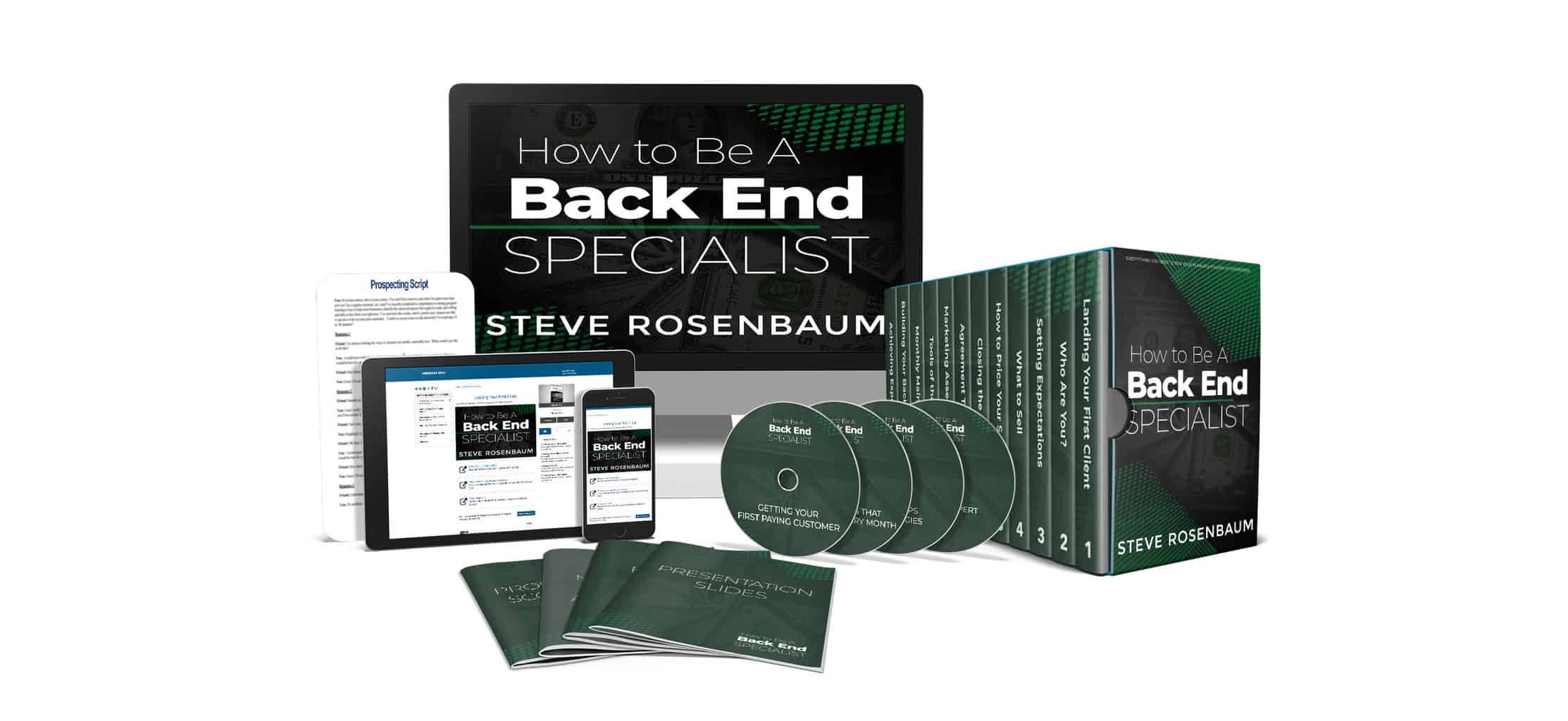 How To Be A Back End Specialist - Steve Rosenbaum
